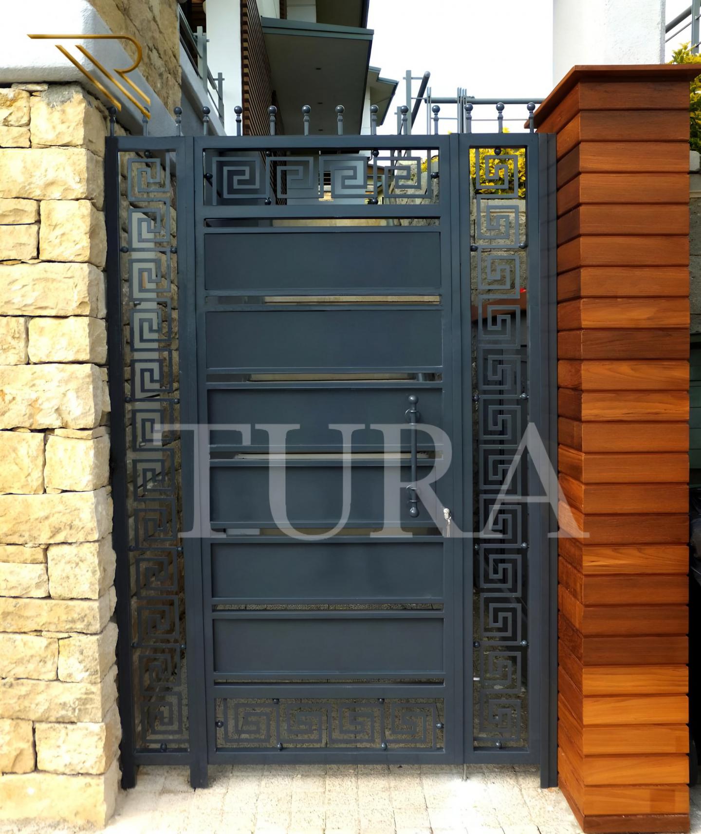 Bahçe Kapı Modelleri - DEMİR DOĞRAMA, FERFORJE KORKULUK VE GARAJ KAPILARI