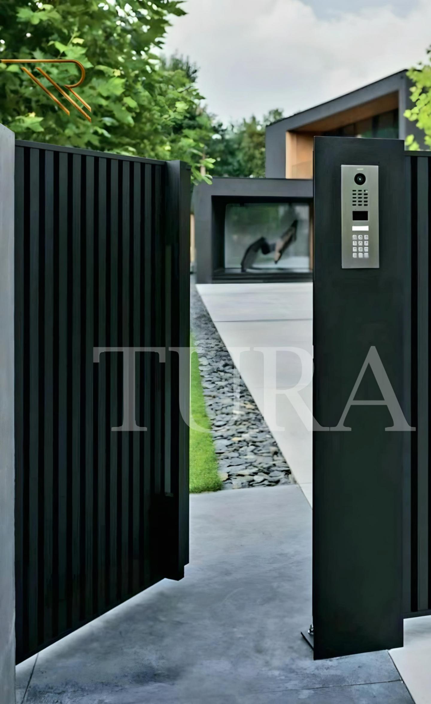 Bahçe Kapı Modelleri - DEMİR DOĞRAMA, FERFORJE KORKULUK VE GARAJ KAPILARI