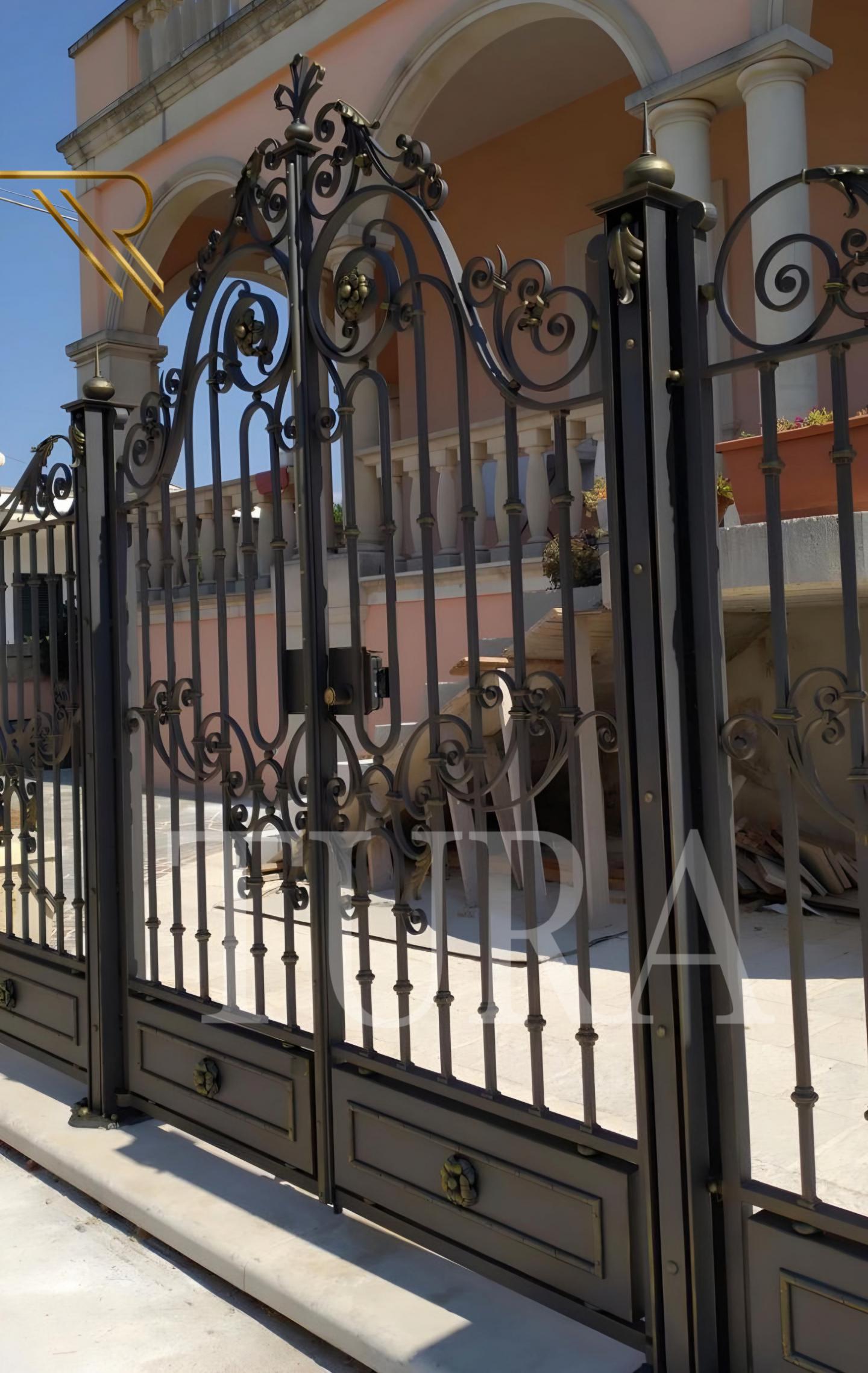 Bahçe Kapı Modelleri - DEMİR DOĞRAMA, FERFORJE KORKULUK VE GARAJ KAPILARI