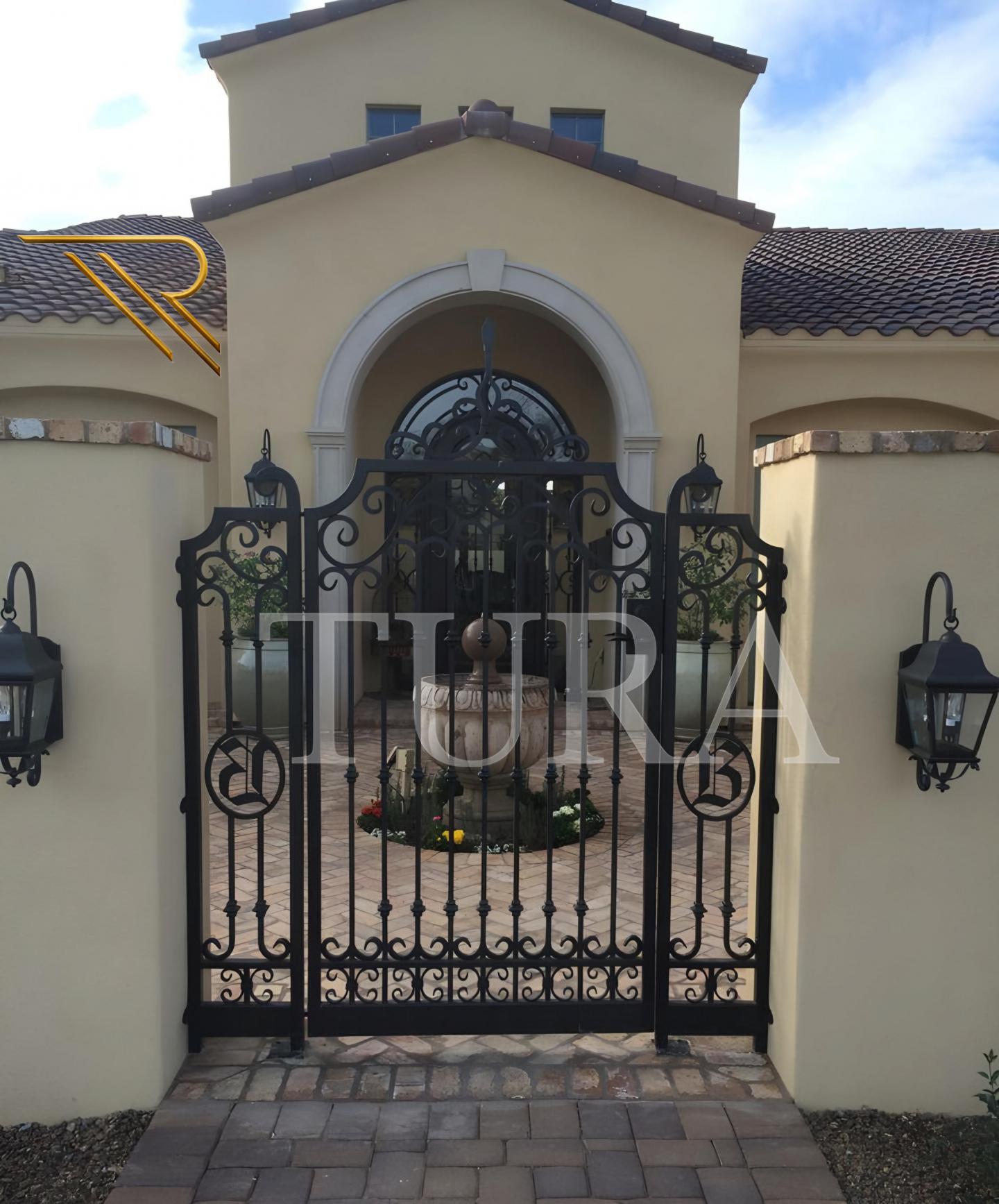 Bahçe Kapı Modelleri - DEMİR DOĞRAMA, FERFORJE KORKULUK VE GARAJ KAPILARI