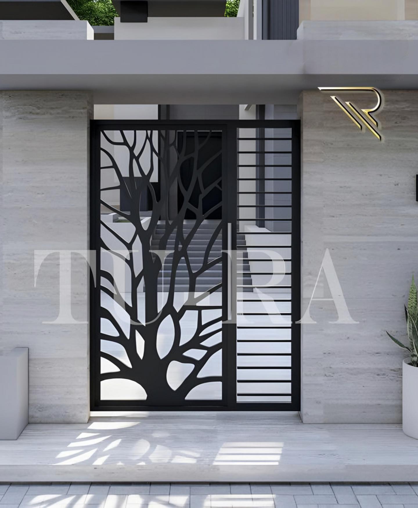 Bahçe Kapı Modelleri - DEMİR DOĞRAMA, FERFORJE KORKULUK VE GARAJ KAPILARI