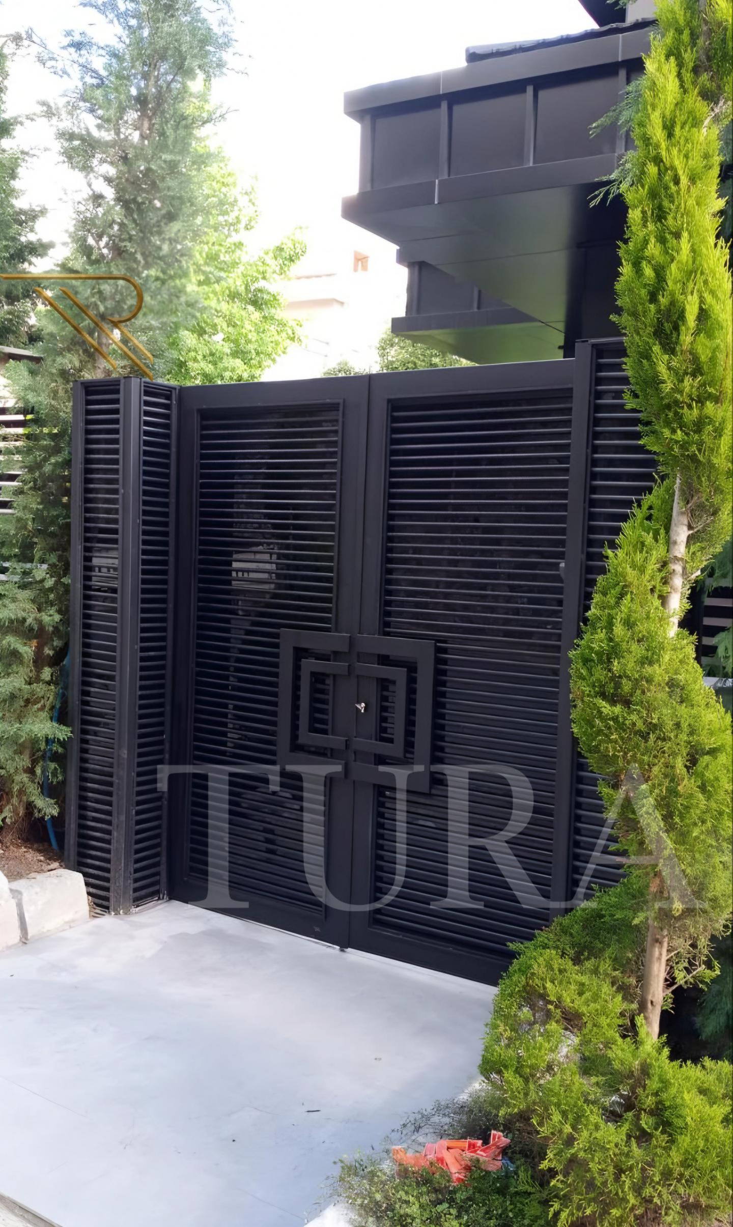 Bahçe Kapı Modelleri - DEMİR DOĞRAMA, FERFORJE KORKULUK VE GARAJ KAPILARI