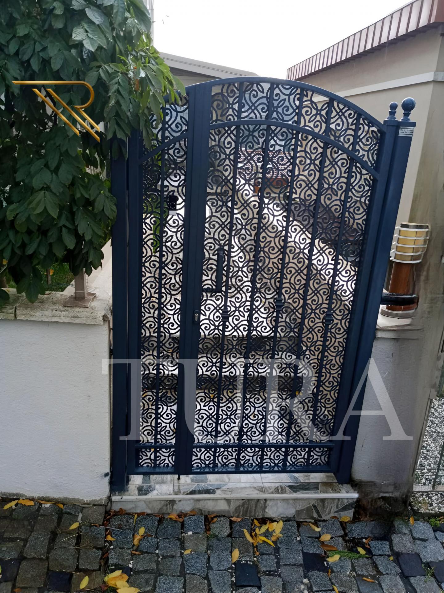 Bahçe Kapı Modelleri - DEMİR DOĞRAMA, FERFORJE KORKULUK VE GARAJ KAPILARI