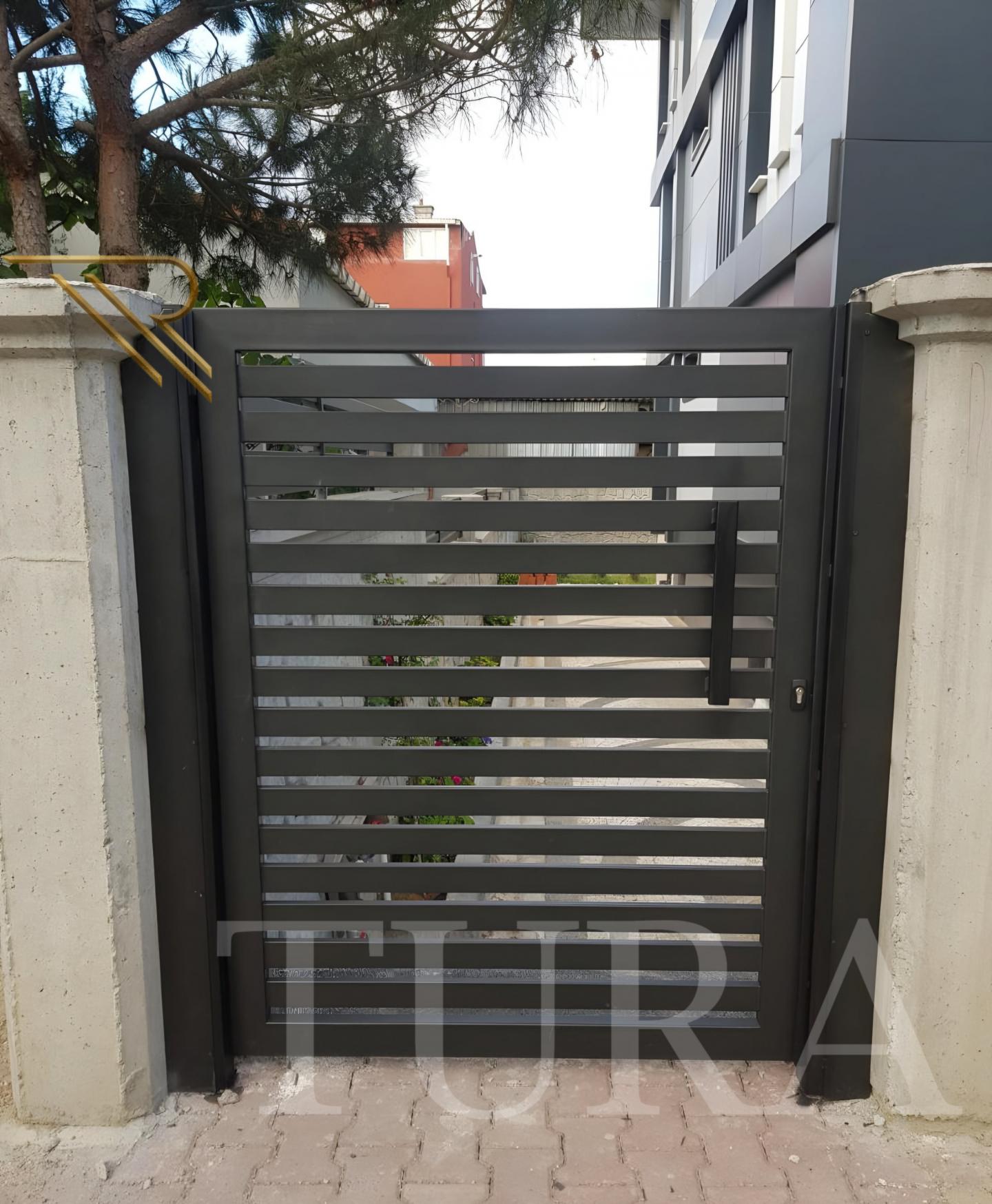 Bahçe Kapı Modelleri - DEMİR DOĞRAMA, FERFORJE KORKULUK VE GARAJ KAPILARI