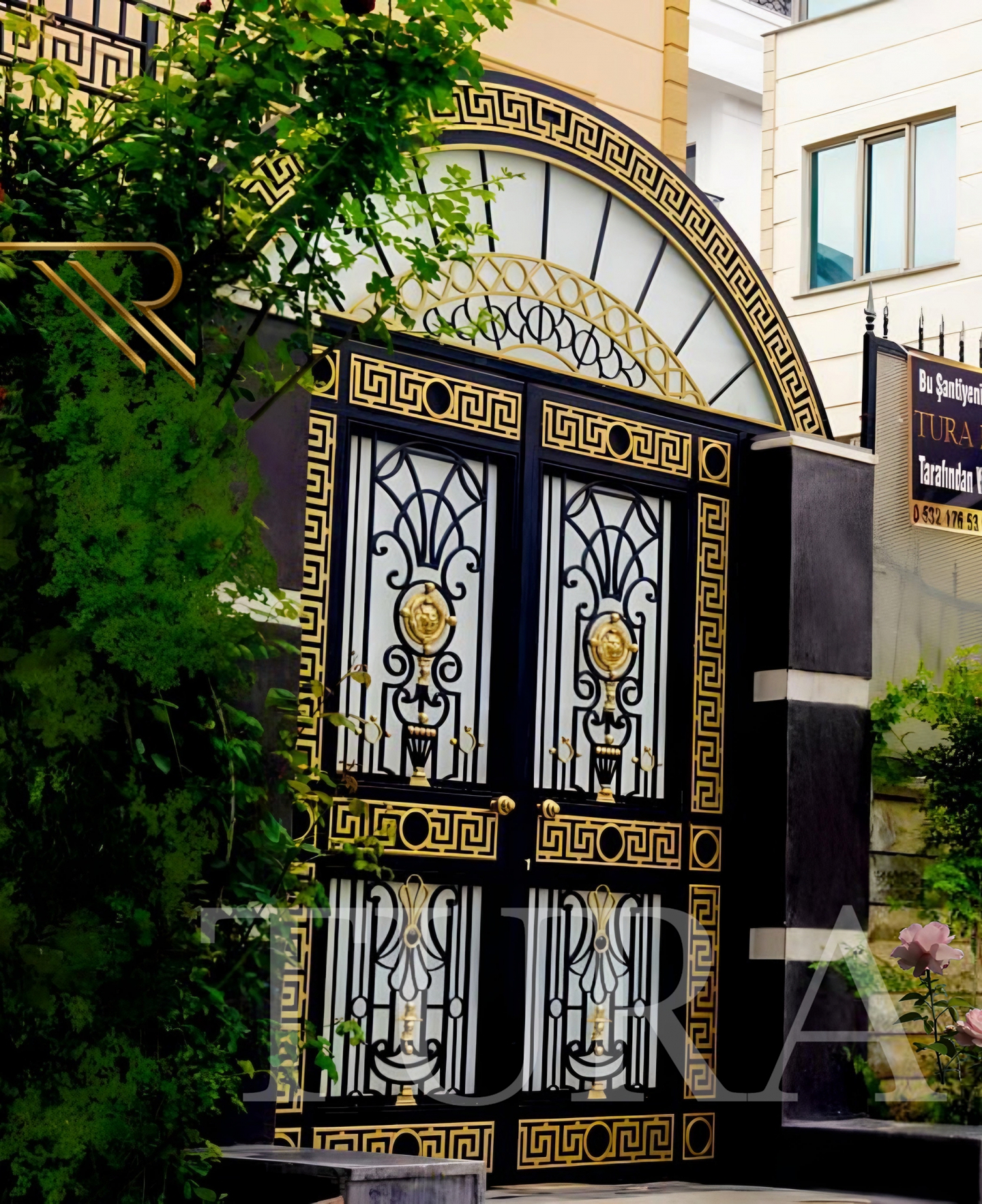 Bahçe Kapı Modelleri - DEMİR DOĞRAMA, FERFORJE KORKULUK VE GARAJ KAPILARI