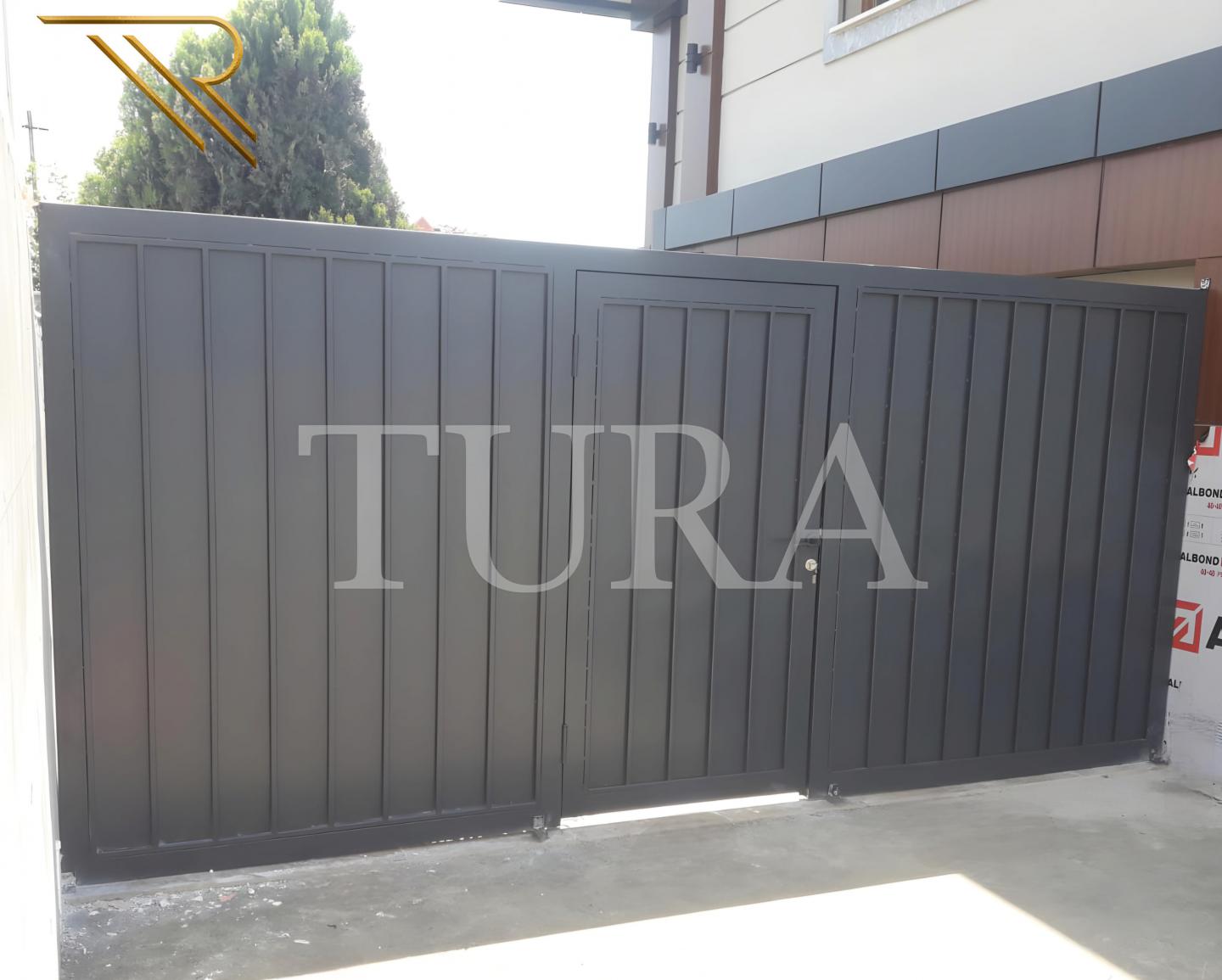 Bahçe Kapı Modelleri - DEMİR DOĞRAMA, FERFORJE KORKULUK VE GARAJ KAPILARI