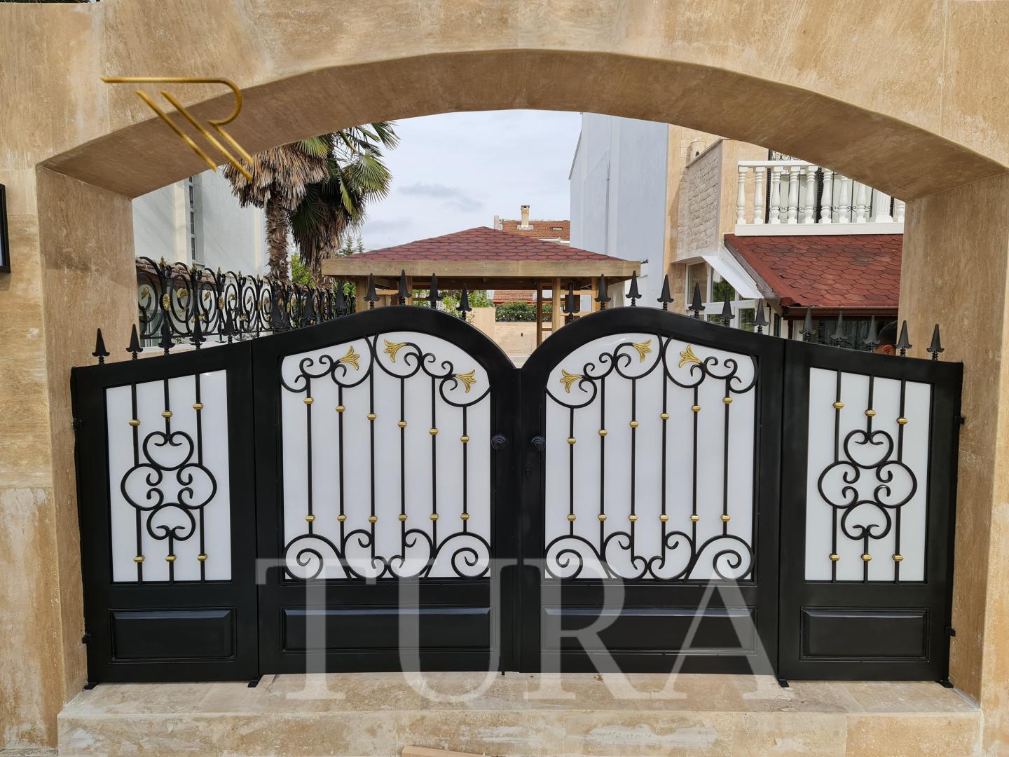 Bahçe Kapı Modelleri - DEMİR DOĞRAMA, FERFORJE KORKULUK VE GARAJ KAPILARI