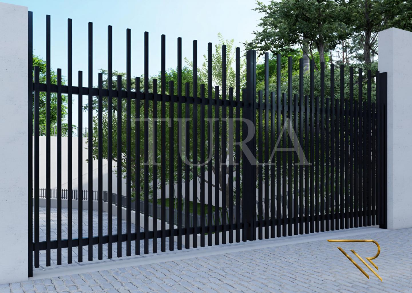 Bahçe Kapı Modelleri - DEMİR DOĞRAMA, FERFORJE KORKULUK VE GARAJ KAPILARI