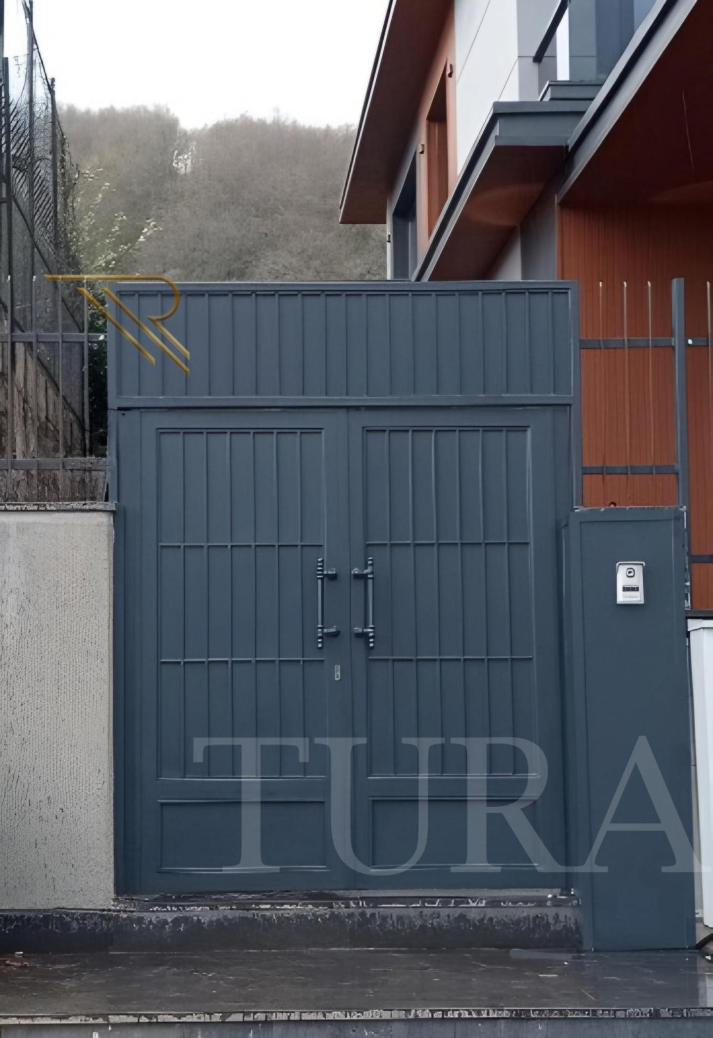 Bahçe Kapı Modelleri - DEMİR DOĞRAMA, FERFORJE KORKULUK VE GARAJ KAPILARI